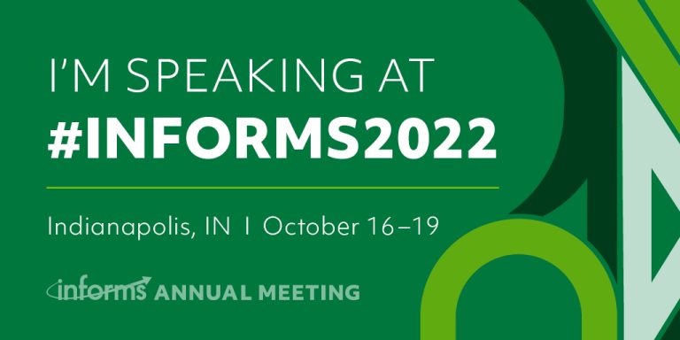 Conference Media Kit - 2022 INFORMS Annual Meeting