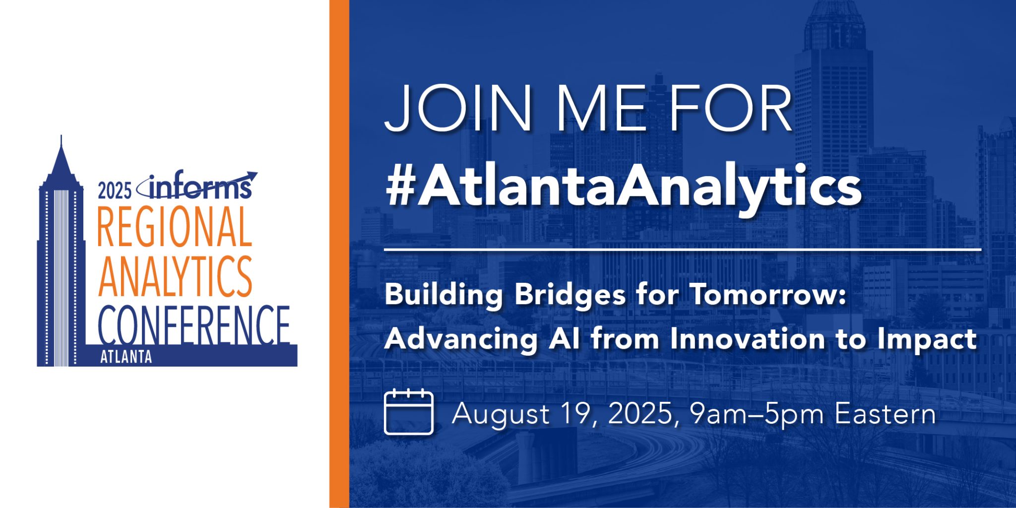 Media Kit » INFORMS Regional Analytics Conference Atlanta 2025