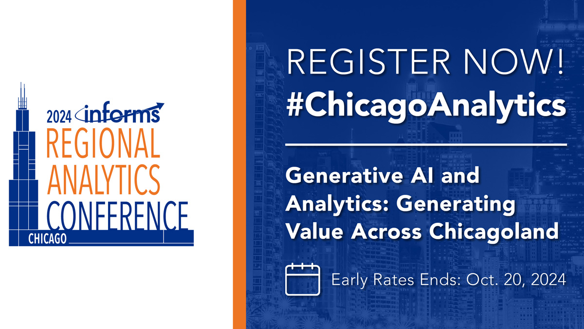 INFORMS Regional Analytics Conference Chicago 2024